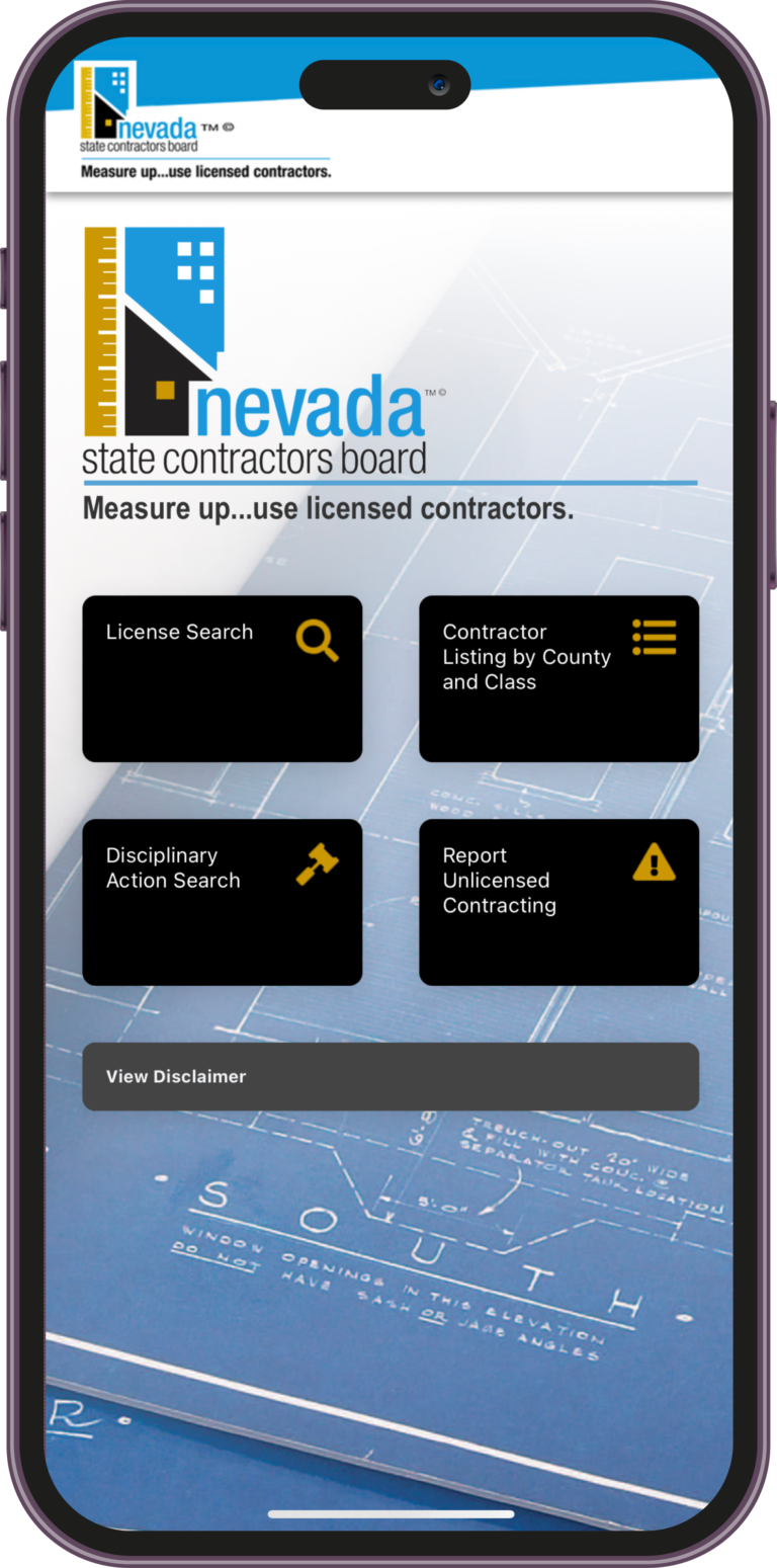 NSCB – Nevada State Contractors Board