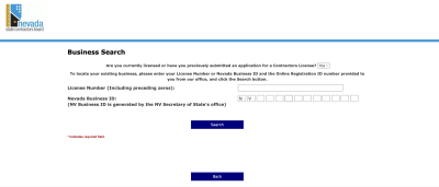 License Renewals – Nevada State Contractors Board
